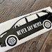 Never Say Never, Minivan Sticker, Car Decal Minivan, Bumper Sticker ...