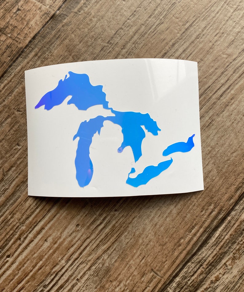 Great Lakes, Michigan, Lakes, the Great Lakes, Decal, Bumper Sticker ...