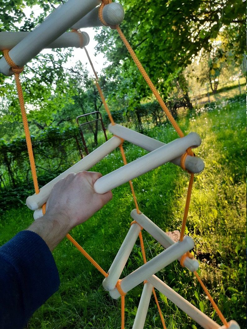 Triangle Ladder for Climbing Outdoors and Indoors for Kids and - Etsy