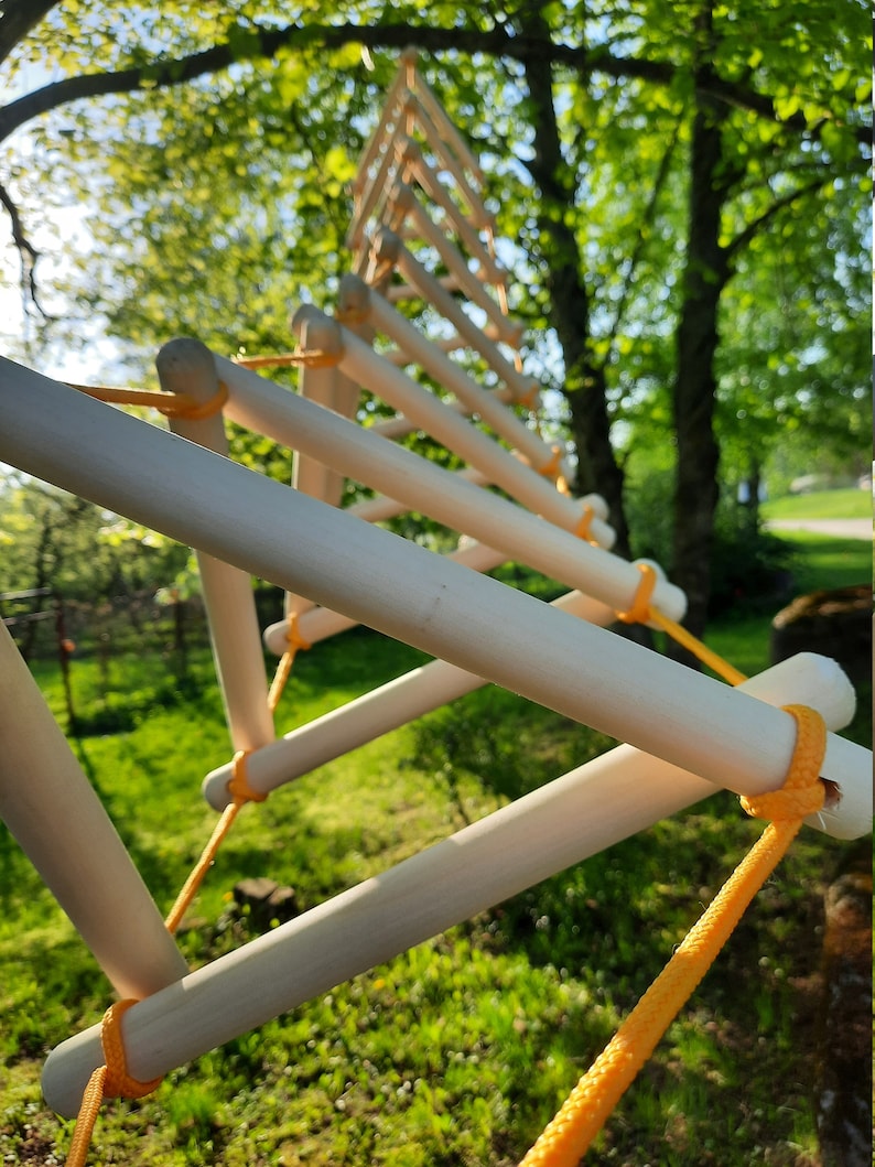 Triangle Ladder for Climbing Outdoors and Indoors for Kids and - Etsy