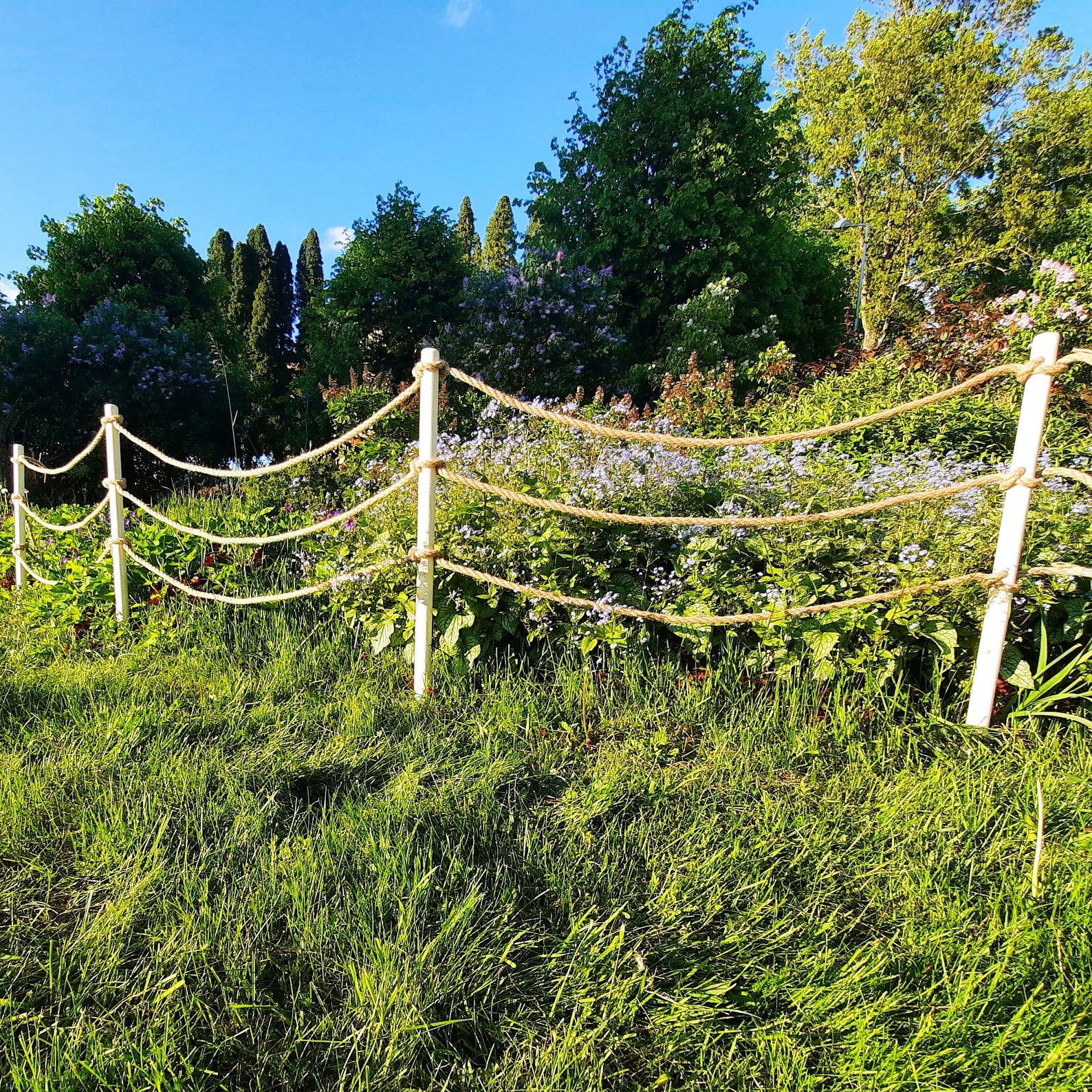 Rope Fence - Etsy