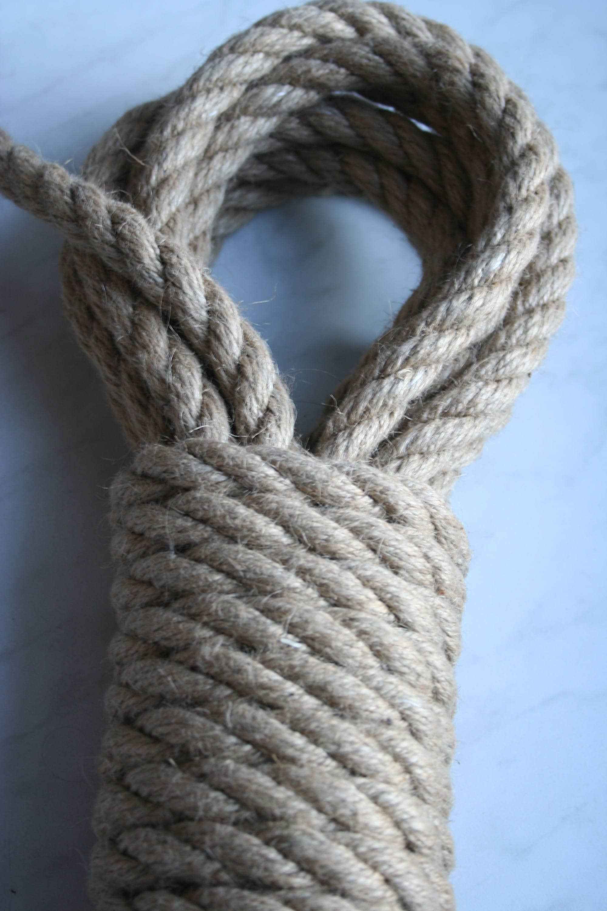 20 Yards Triple Ply Jute Rope, 0.5 12 Mm Thick, Organic Flax Fiber Rope ...