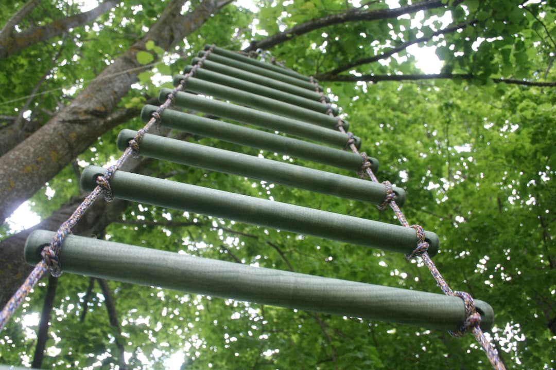 Bulky Rope Ladder 1.6 Feet (48 Cm) Wide 3.3-33 Feet (1-10 M) Long ...