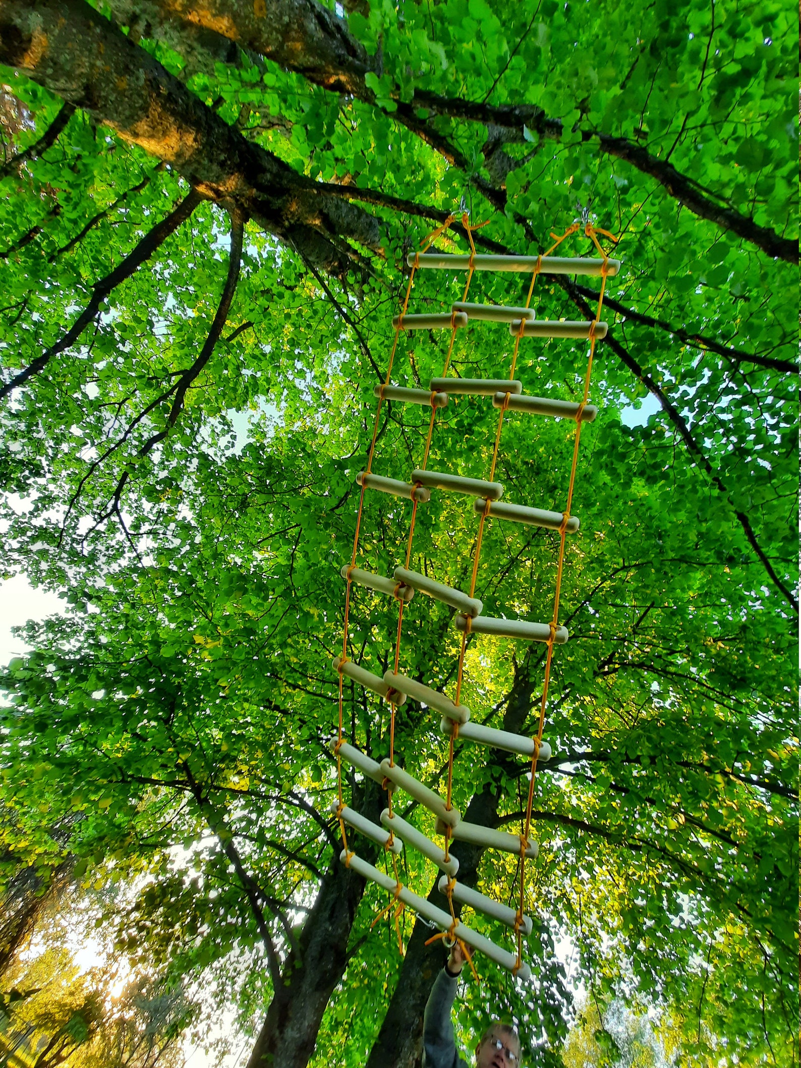 Fun Rope Ladder and Climbing Net Crossover - Etsy