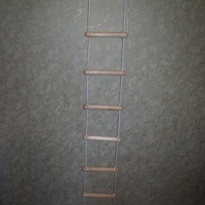 Climbing Rope Ladder 0.75 Feet (23 Cm) Wide 3-30 Feet (1-10 M) Long ...
