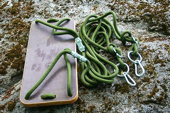 Plywood Swing. Rope Swing - Etsy