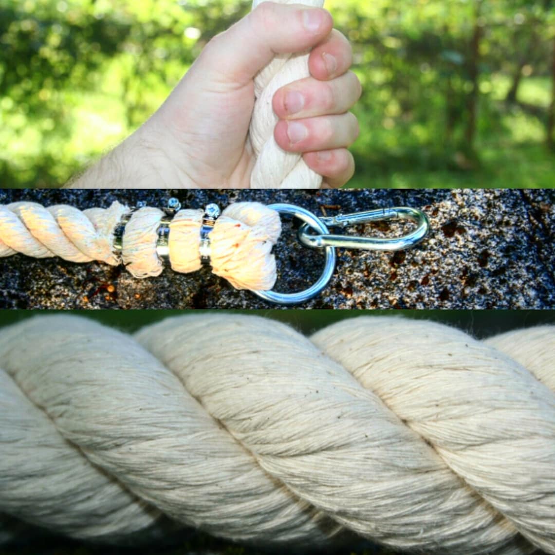 Plywood Tree Swing Large Seat and Climbing Rope With Metal - Etsy