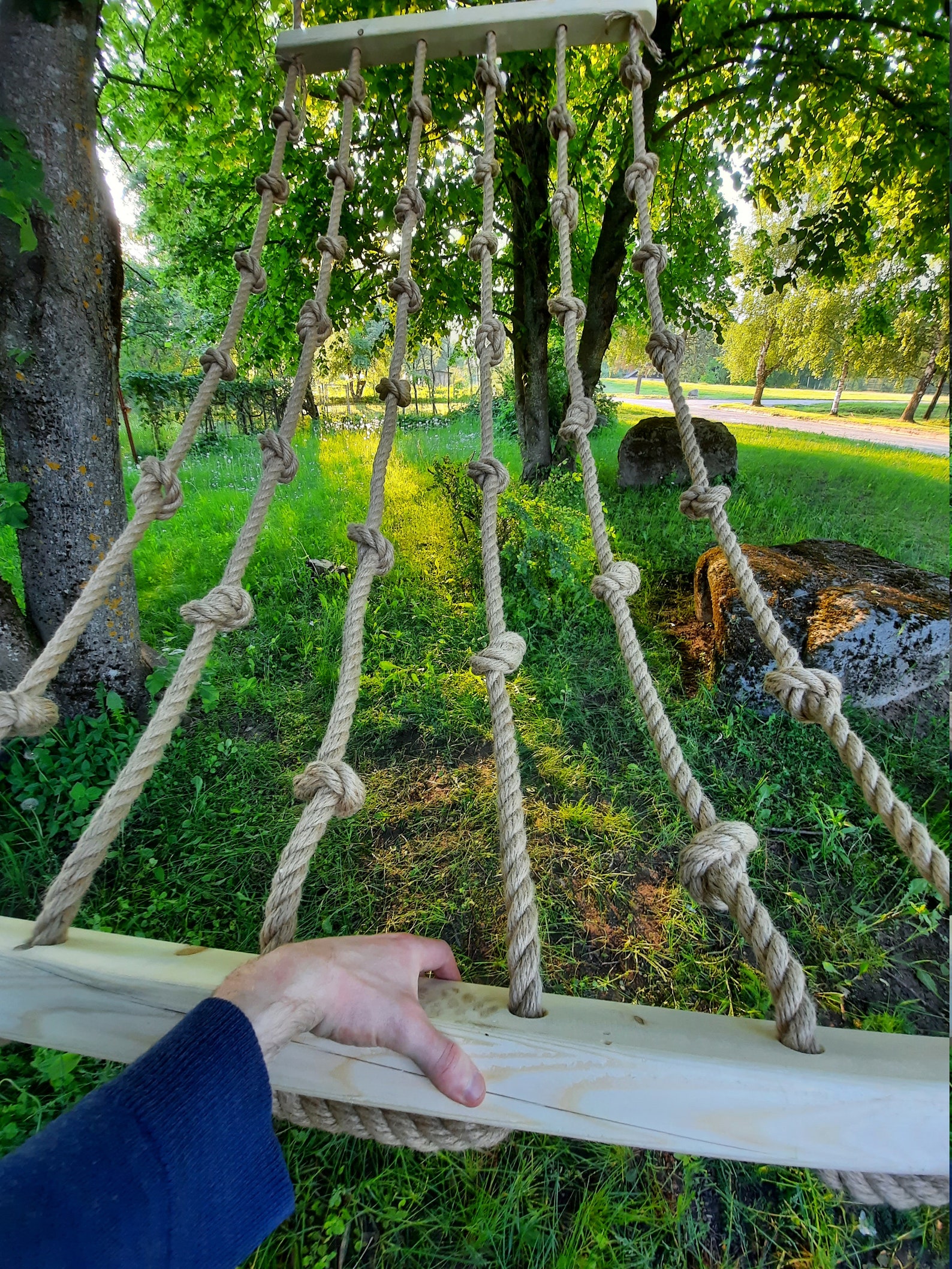 Climbing Rope Wall, Row of Climbing Ropes With Knots - Etsy