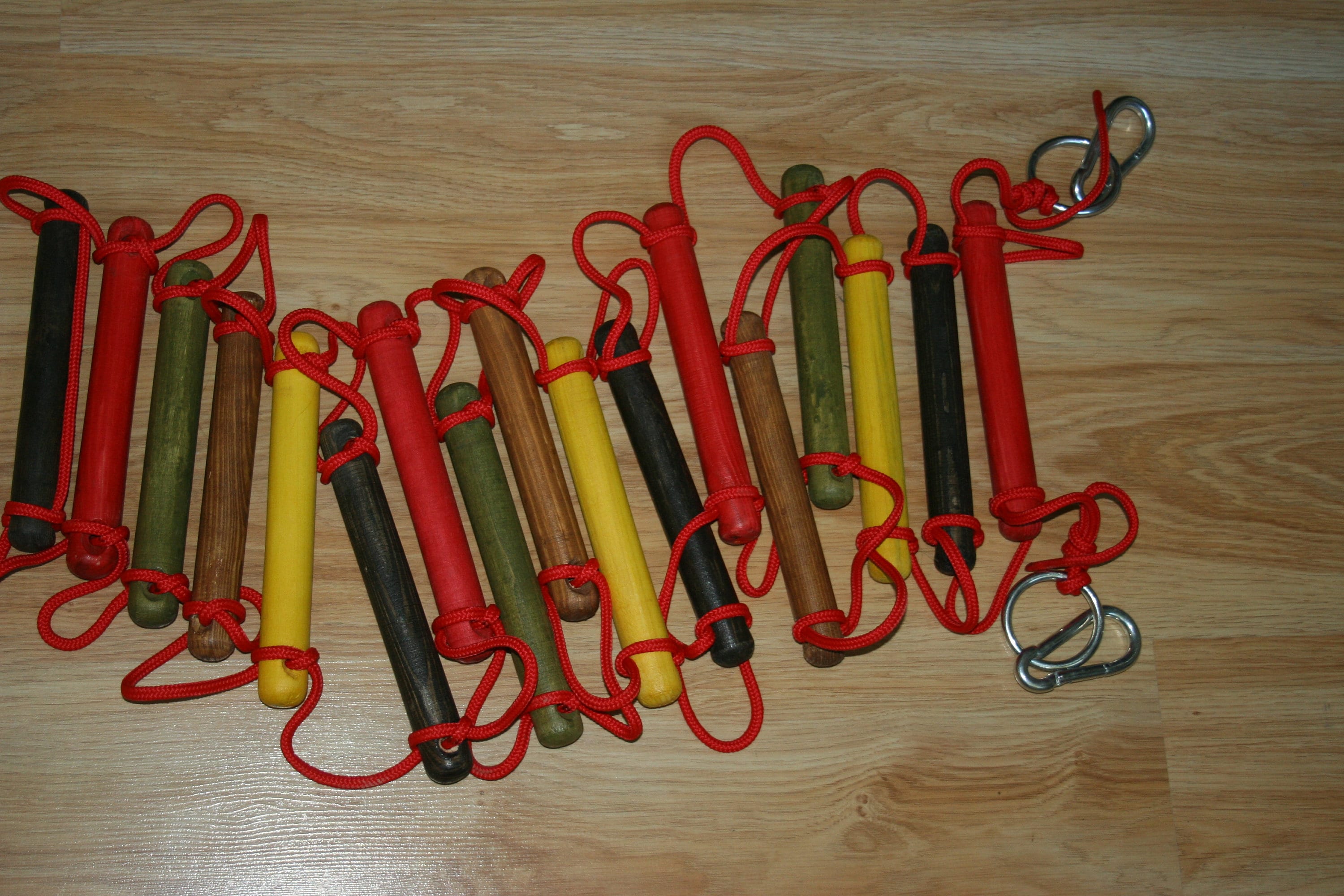 Climbing Rope Ladder 0.75 Feet 23 Cm Wide 3-30 Feet 1-10 M Long ...