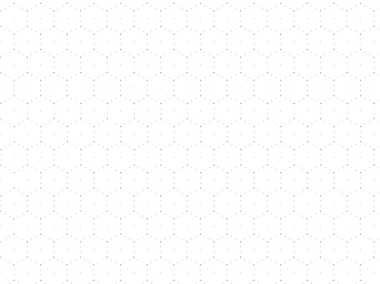 Organic Chemistry & Biochemistry Hexagonal Dotted Graph Paper ...