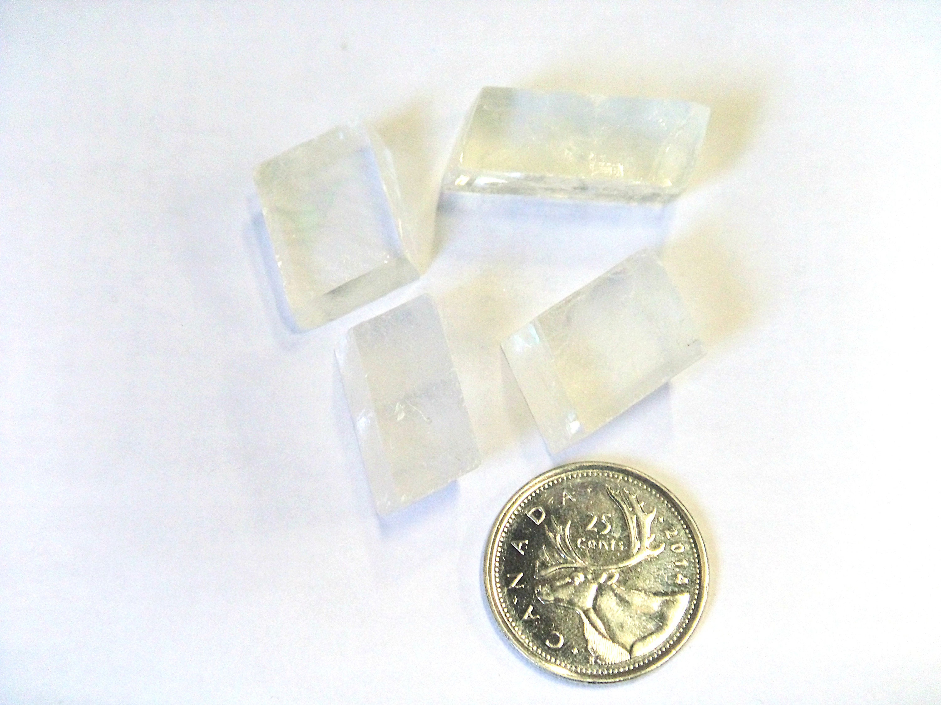 Icelandic Spar Stone Crystal Clear Mineral Crystal Specimen - Etsy
