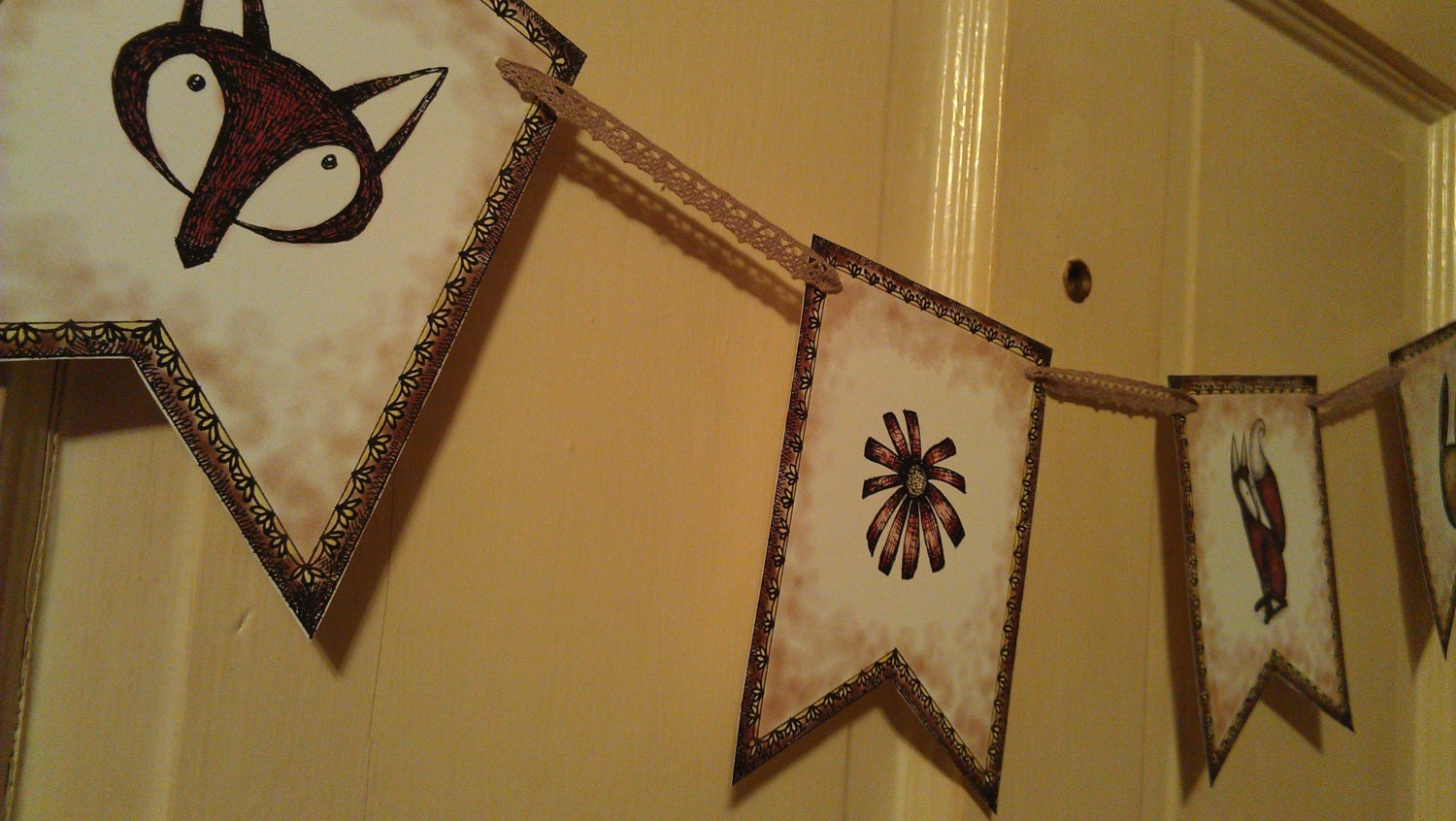 Woodland Animal Banner, DIY Printable Downloadable, PDF, Woodland ...