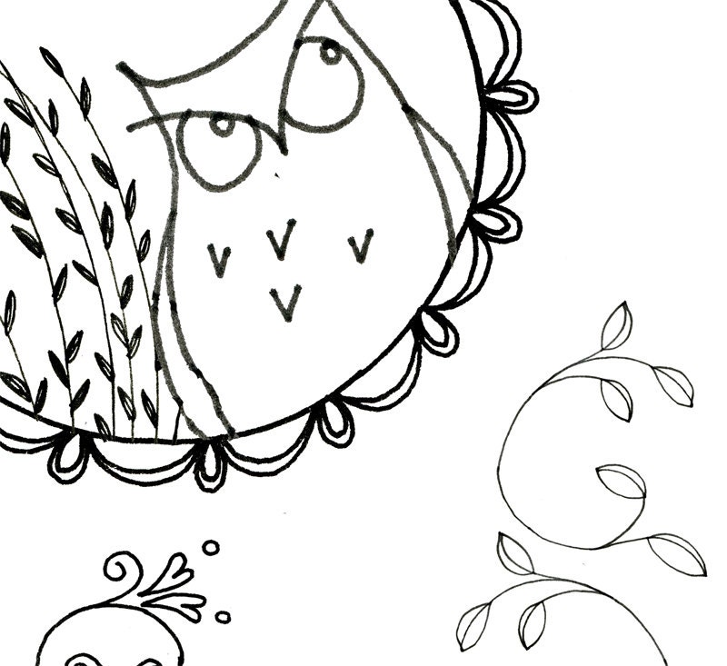 Owl Pack Embroidery Patterns Halloween Printable Set of Digital ...
