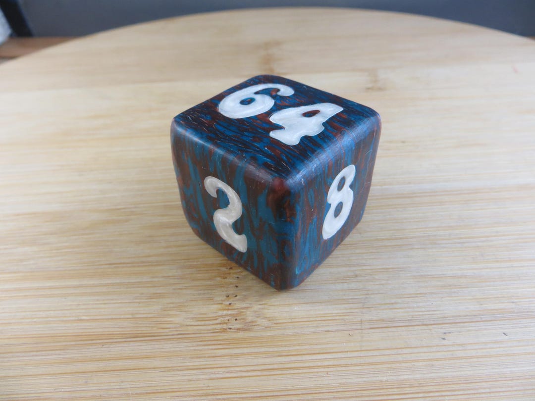 418 Jena's Handmade Backgammon USA Doubling Cube One of A Kind Bronze ...