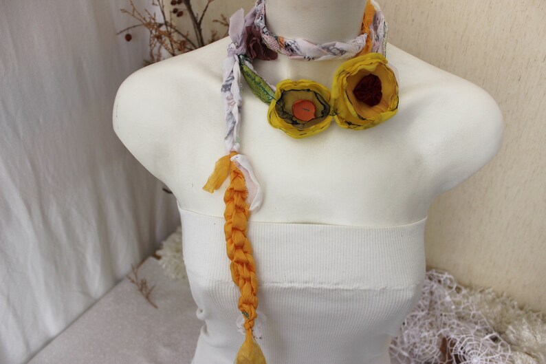 Yellow Flowers Headband Women Headband Hippie Hair Band - Etsy