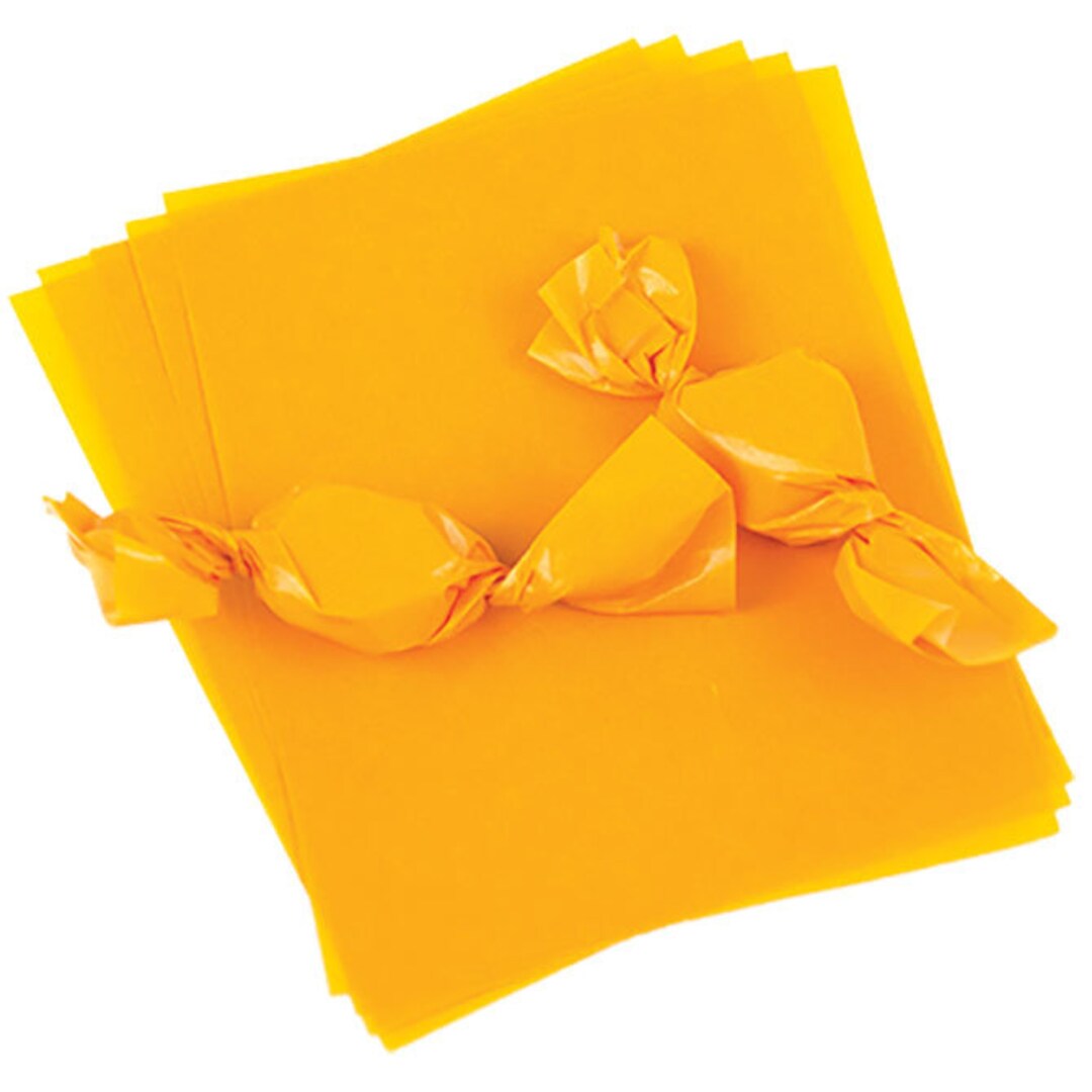 Envolturas de caramelo Honey Gold o Taffy Wrappers, 4 x 5 pulg. 1 libra ...