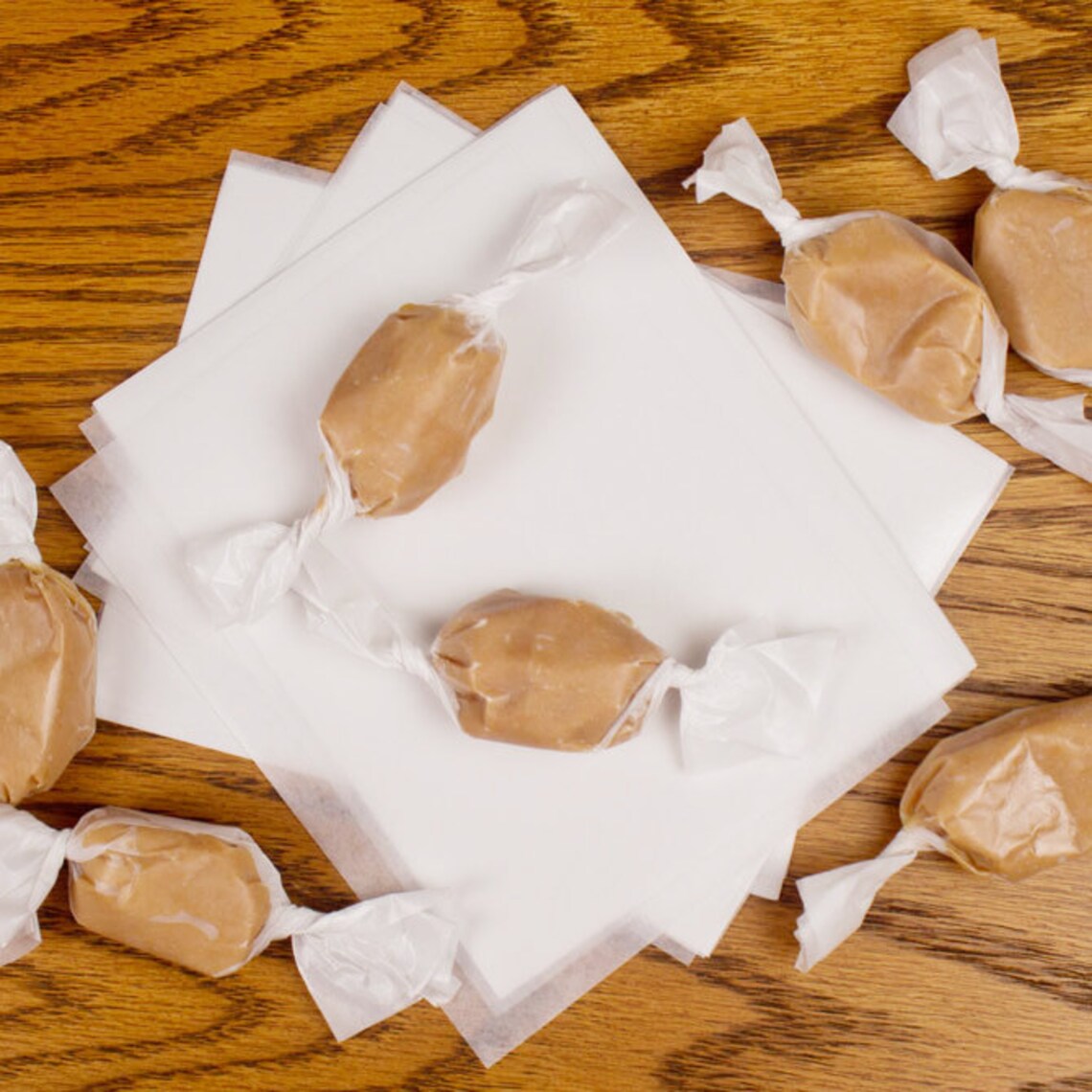 White Caramel Wrappers or Taffy Wrappers , 4 X 5 In., Package of 100 - Etsy