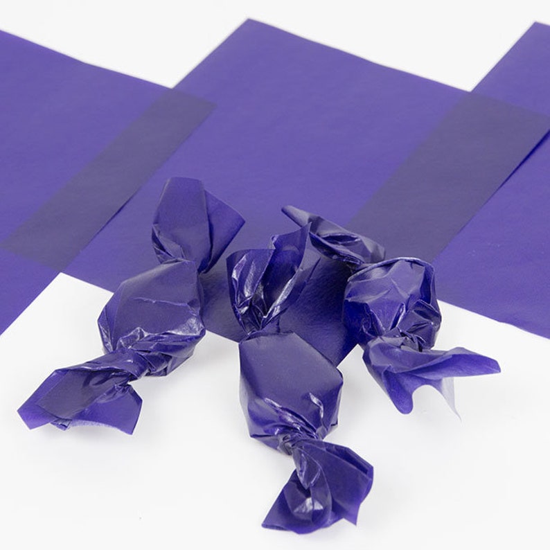 Purple Caramel Wrappers or Taffy Wrappers, 4" X 5", Package of 100 - Etsy