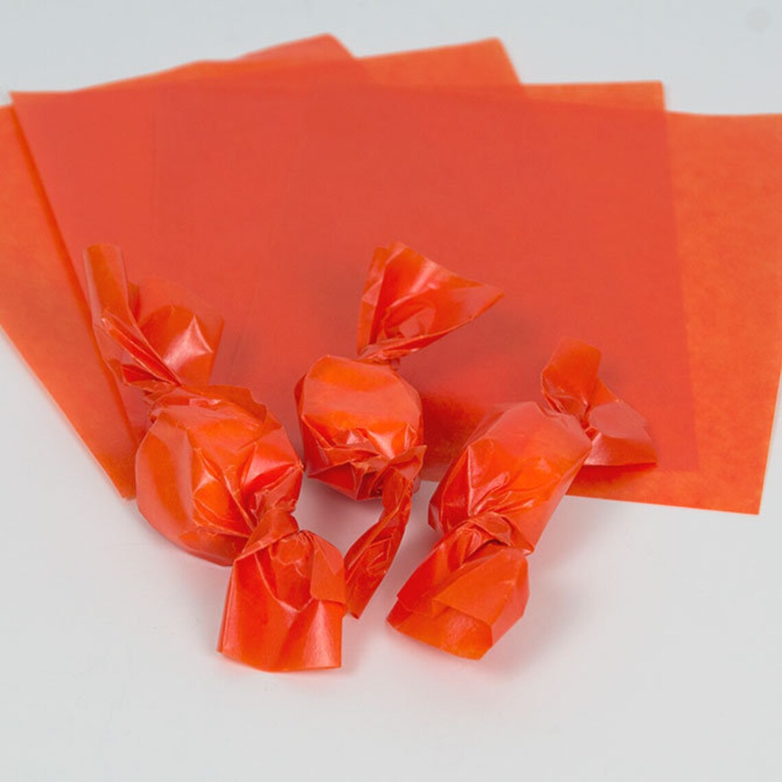 Orange Caramel Wrappers or Taffy Wrappers, 4" X 5", Package of 100 - Etsy