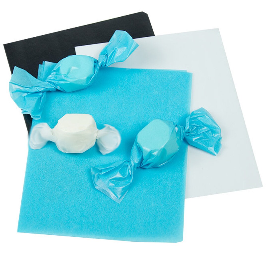 Light Blue Wrappers or Taffy Wrappers, 4 X 5 In. - 1 Lb. Package - Etsy