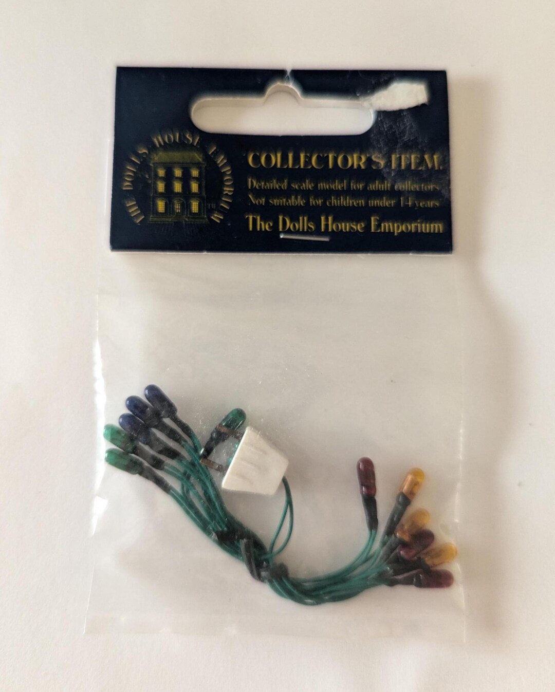 Dollhouse Miniature String of Christmas Lights by Doll House Emporium ...