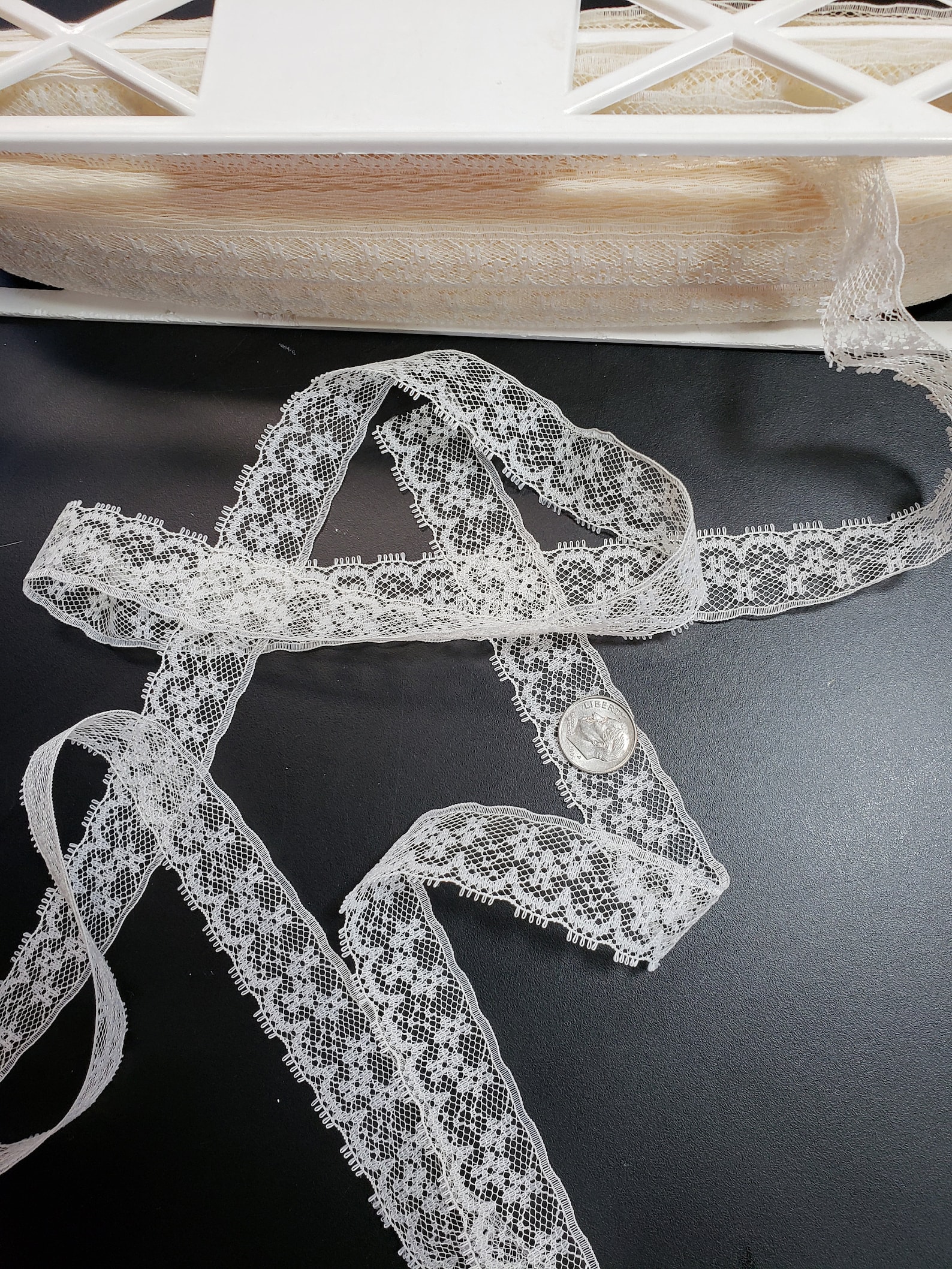 20-30 Yards of Assorted Lace, Lace by the Yard, Lace Scrap Grab Bag ...