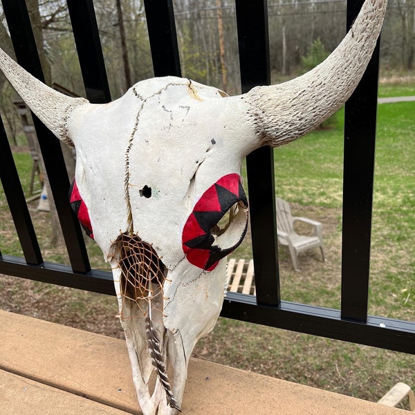 Buffalo Skull - Etsy