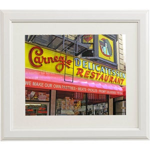 New York Photography - Carnegie Deli - NY - Wall Decor - United States ...
