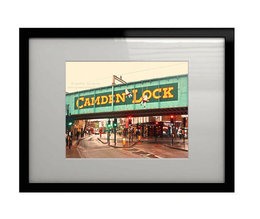 London Photography Camden Lock Fine Art Contemporary - Etsy Canada