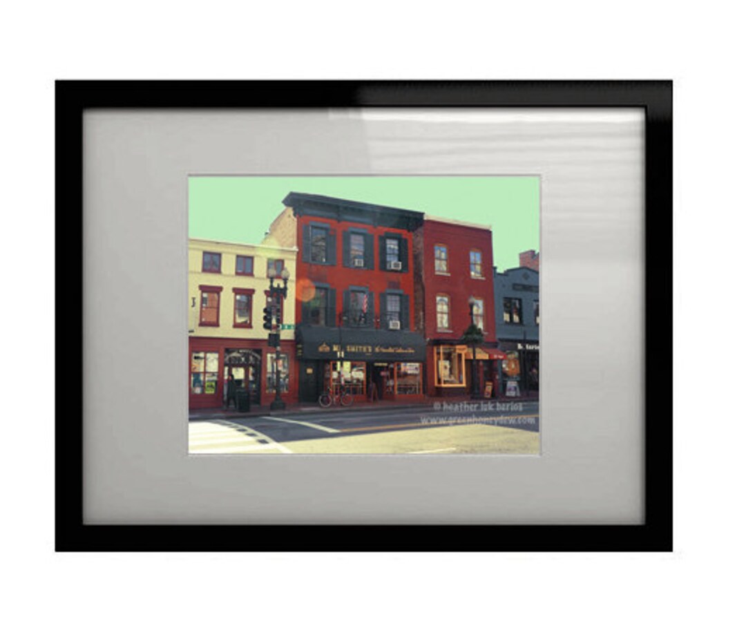 Georgetown Photography Print - Fine Art Photography Print of European ...