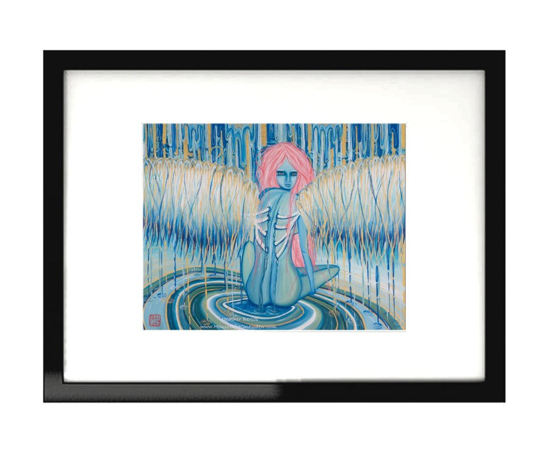 Art Print - Angel Girl (angels of Sacrifice No. 1 Atonement) - Giclee ...