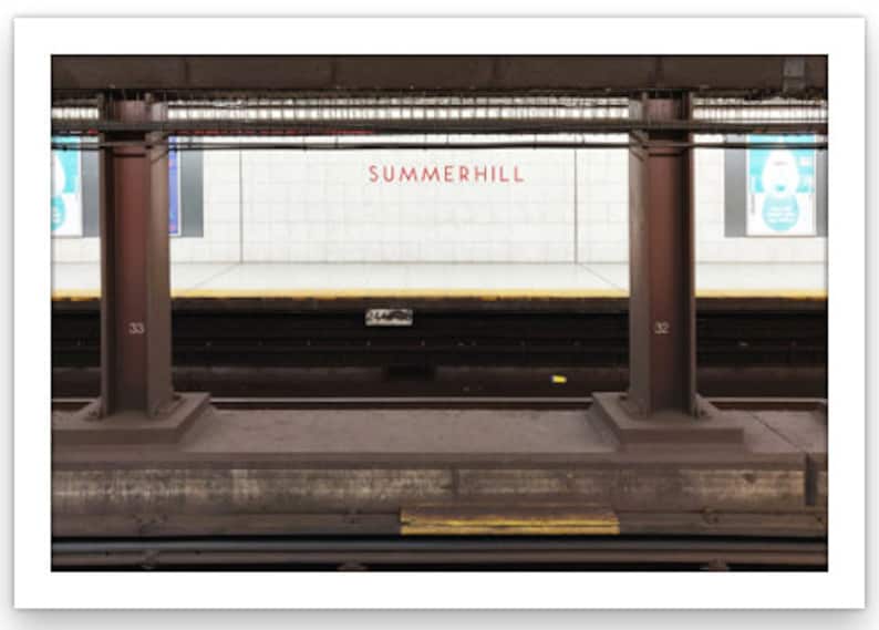 Toronto TTC Subway Yonge University Line Photography Wall | Etsy Canada