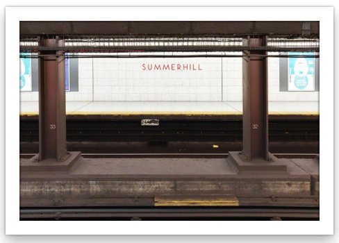 Toronto TTC Subway Yonge University Line Photography Wall | Etsy Canada