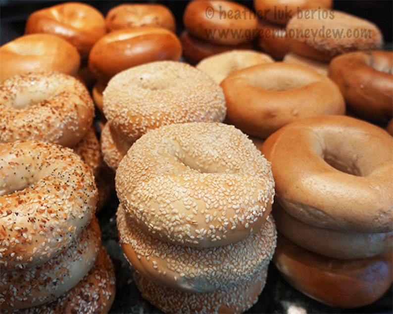 Bagel Photography Wall Decor Fine Art Photography Print - Etsy
