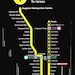 Toronto TTC Station Subway Map Yonge Kennedy Vaughan Kipling Line ...