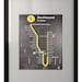 Toronto TTC Station Subway Map Yonge Kennedy Vaughan Kipling Line ...