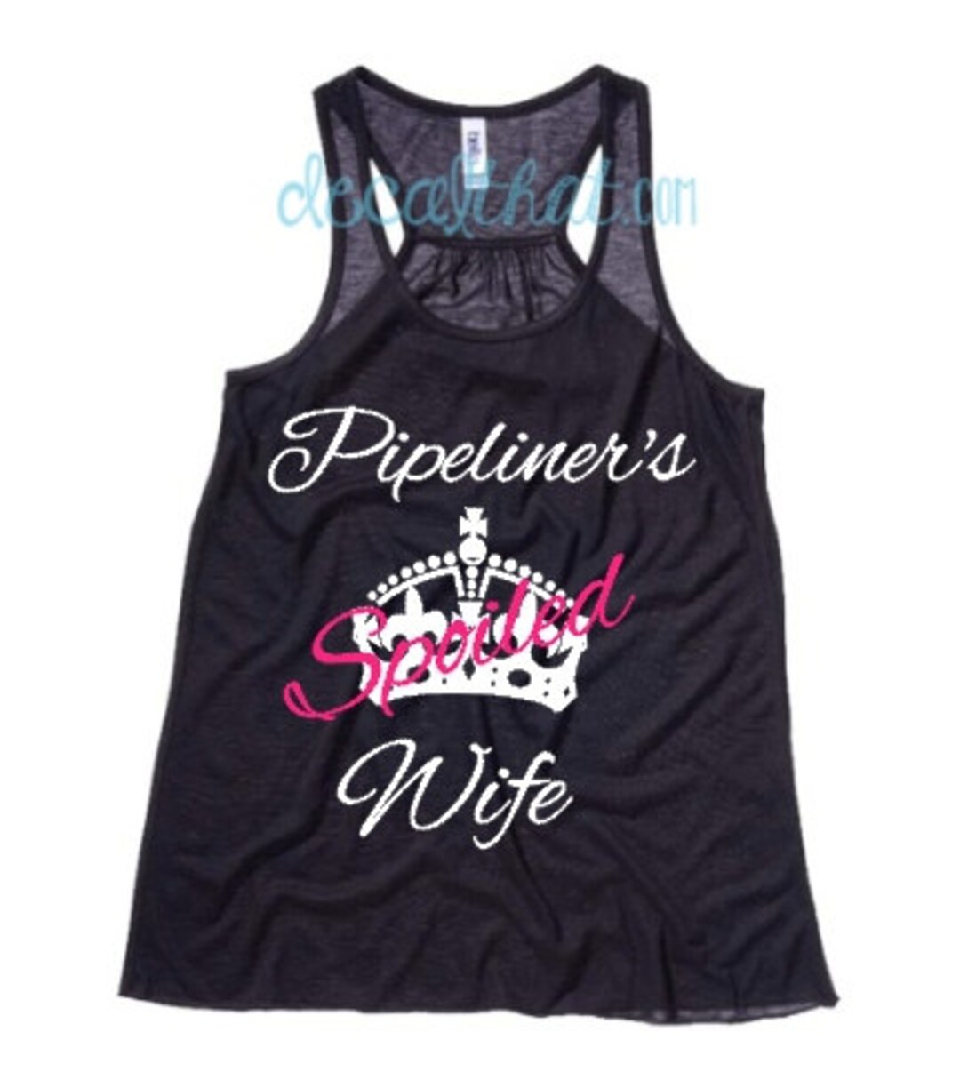 Spoiled Wife With Crown Tank - Etsy