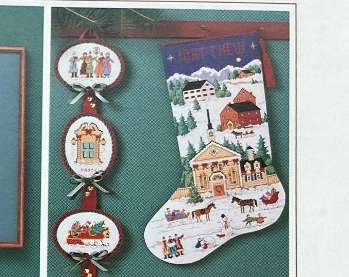 Vintage Dimensions Charles Wysocki Cross Stitch Pattern, Wysocki Holidays 173 Dated 1990 ...