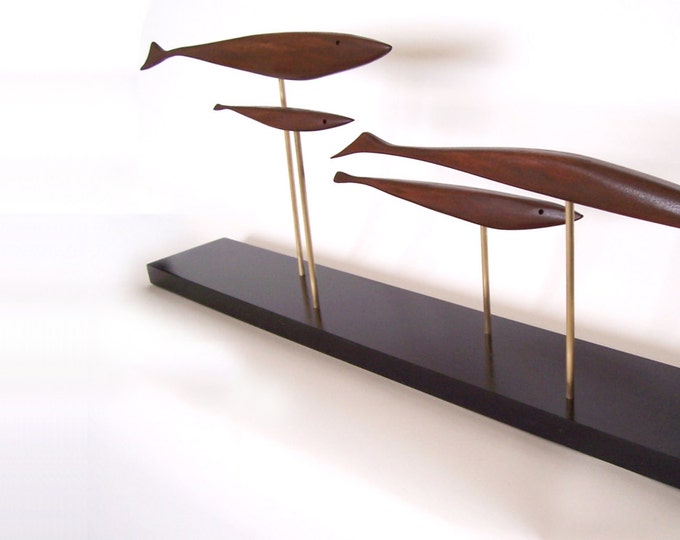 Mid Century Modern Fish Sculpture Danish Modern Retro 1950s 1960s - Etsy
