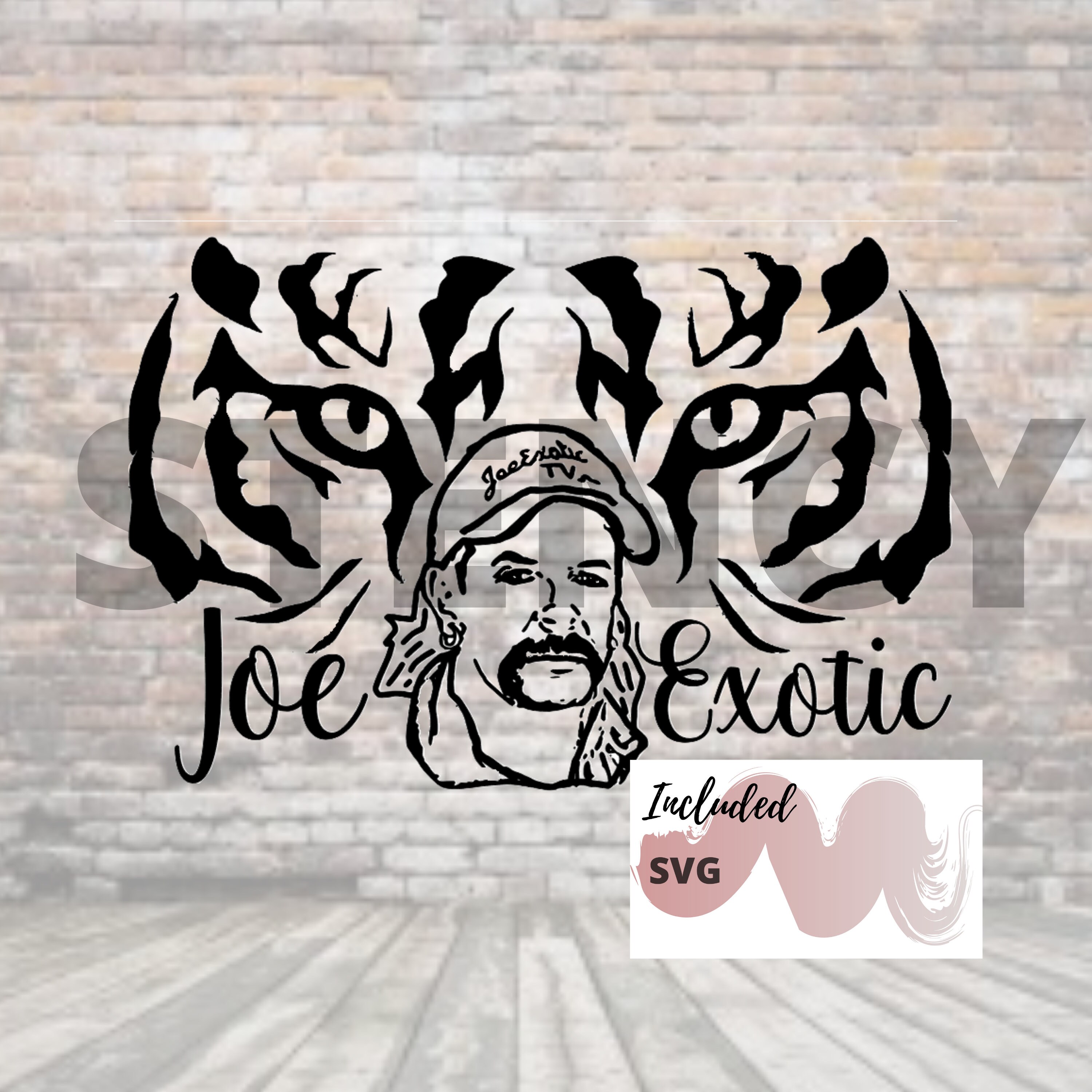 Joe Exotic SVG | Etsy