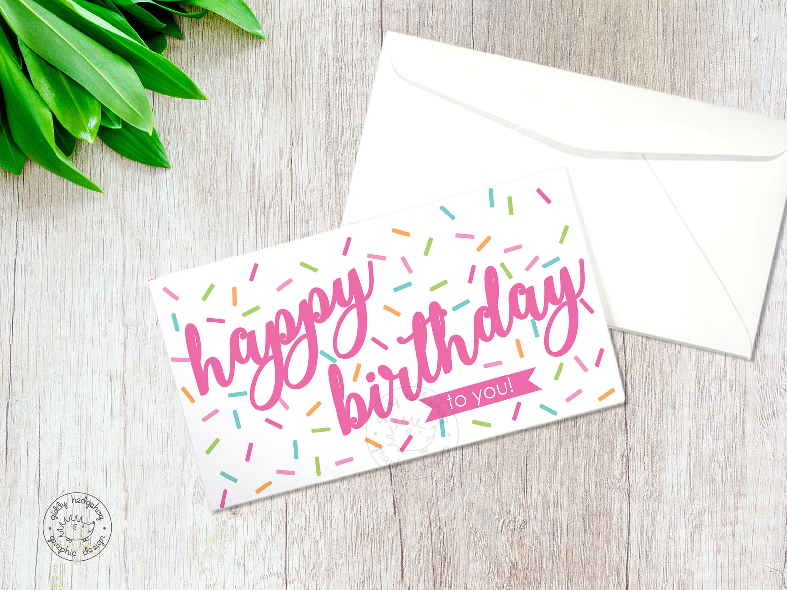 Printable DIY Sprinkle Thank You Cards Baby Shower Greeting Girl ...