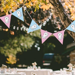 DIY Printable White Cat Banner Kitty Cat Garland Photo Shoot Prop ...