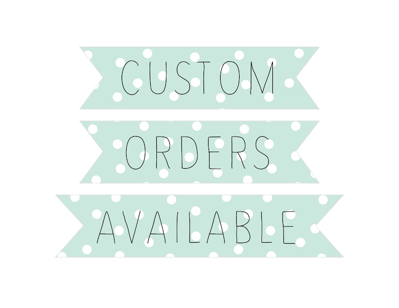 Blue Cake Topper Banner DIY Printable Custom Personalized - Etsy