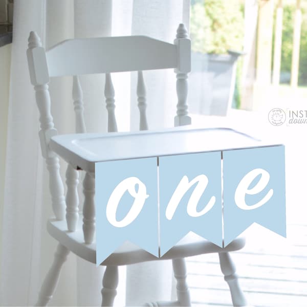 Diy Highchair Banner - Etsy
