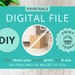 DIY Printable Banner Red Party Flags Polka Dot Chevron Stripes Confetti ...