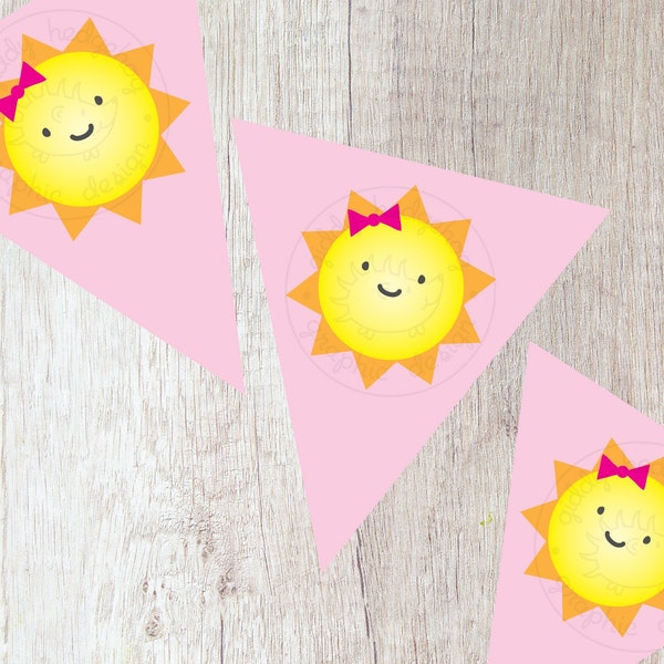Sunshine Banner - Etsy
