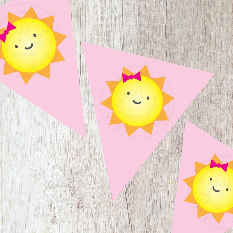 Sunshine Banner - Etsy
