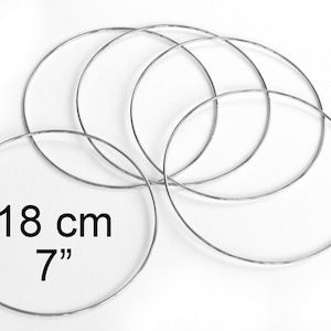 18 Inch Metal Ring Etsy