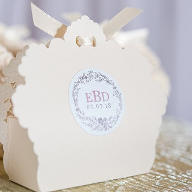 Lace Favor Boxes GOLD EMBOSSING Package of 10 - Etsy