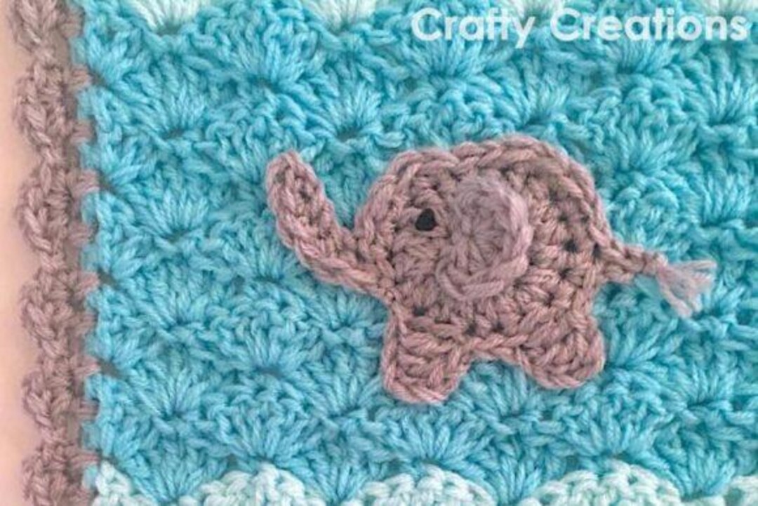 Elephant Baby Blanket Crochet Pattern, Baby Blanket Crochet Pattern ...
